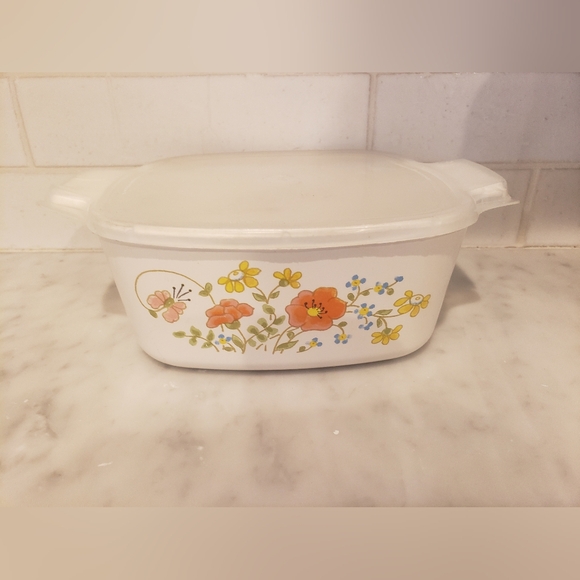 Corningware | Kitchen | Corning Ware Wildflower 5 Qt Baking Serving ...